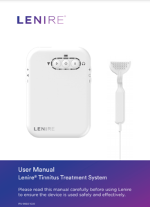 Product Support for the Lenire Tinnitus Treatment Device